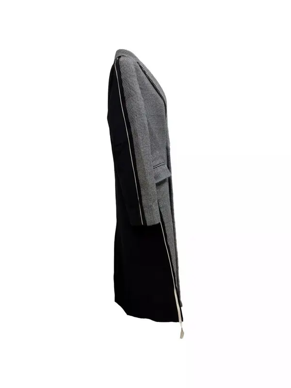 Stella McCartney Houndstooth Wool Coat
