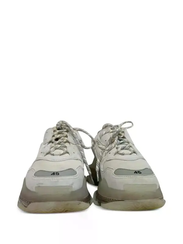Balenciaga Triple S Clear Sole Sneakers - Neutrals