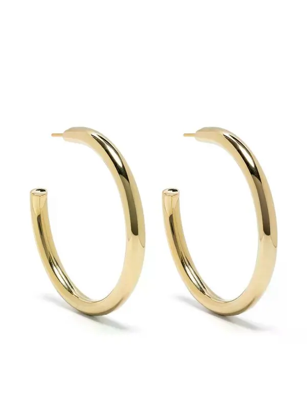 LEMAIRE Plated Hoop Earring - Gold
