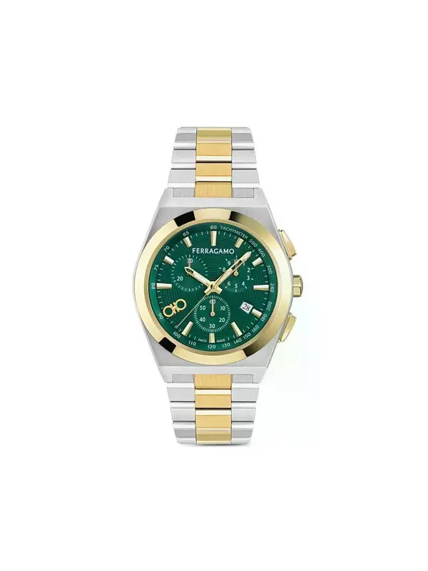 FERRAGAMO Vega Upper East Chrono 42mm - Green