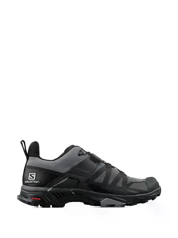 SALOMON X Ultra 4 Logo-print Sneakers - Black