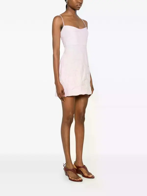 CALA DE LA CRUZ Lucca Mini Dress - Pink