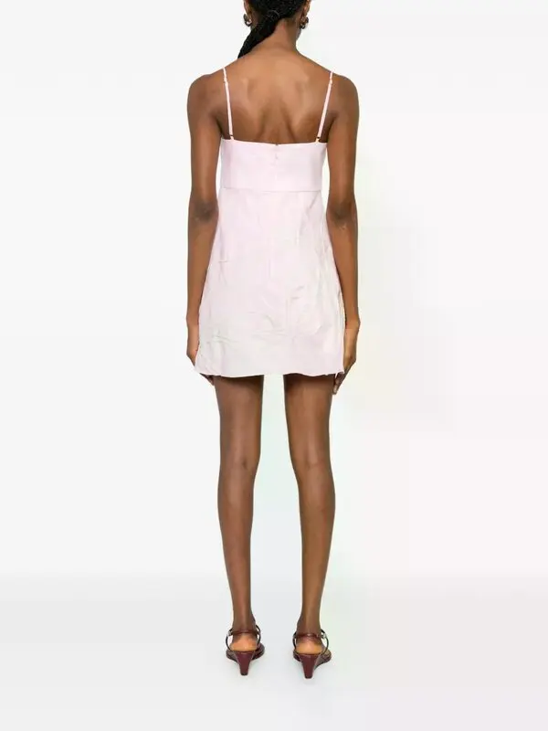 CALA DE LA CRUZ Lucca Mini Dress - Pink