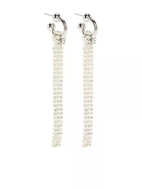 JUSTINE CLENQUET Bonnie Earrings - Silver