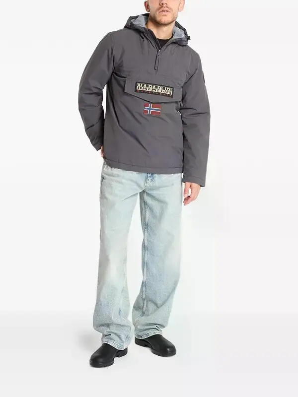 NAPAPIJRI Logo-patch Hooded Jacket