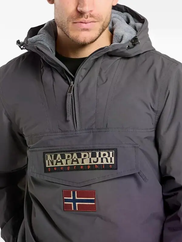 NAPAPIJRI Logo-patch Hooded Jacket