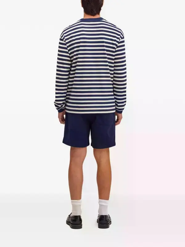 Nn07 Lionel Striped Long-sleeve Top