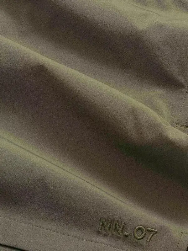 Nn07 Logo-detail Swim Shorts
