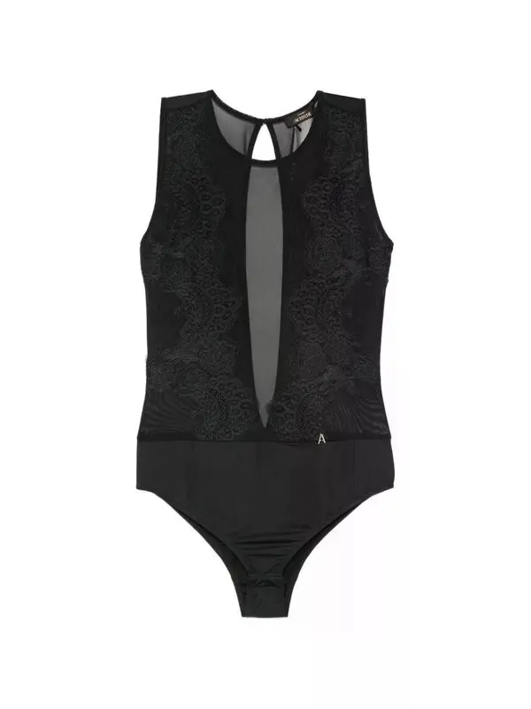 TWINSET Floral Lace Bodysuit