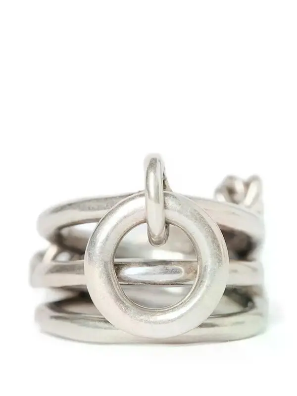 ANN DEMEULEMEESTER Eida Chain-detail Ring - Silver