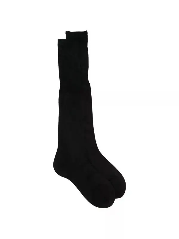 Zegna Knee Socks - Black