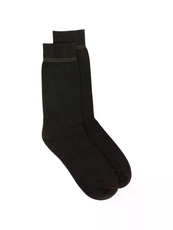Zegna Terry-cloth Socks - Brown