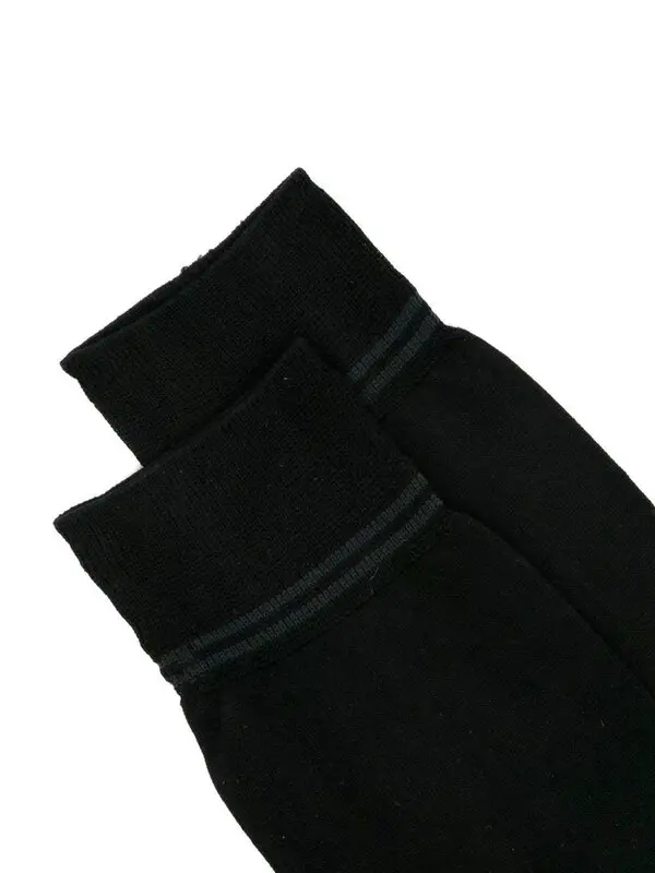 Zegna Smooth Socks - Black