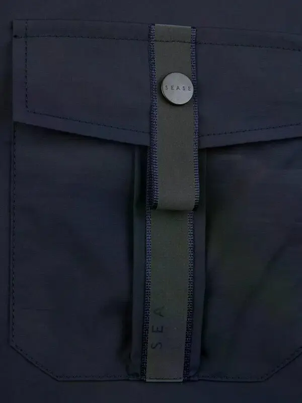 Sease Jib Set Shirt Jacket - Blue