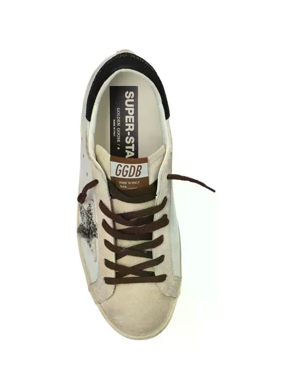 GOLDEN GOOSE Super-star Animal-print Sneakers - Neutrals