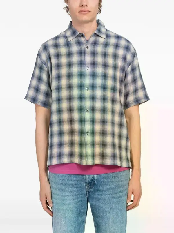 StÜssy Liam Plaid Shirt - Blue