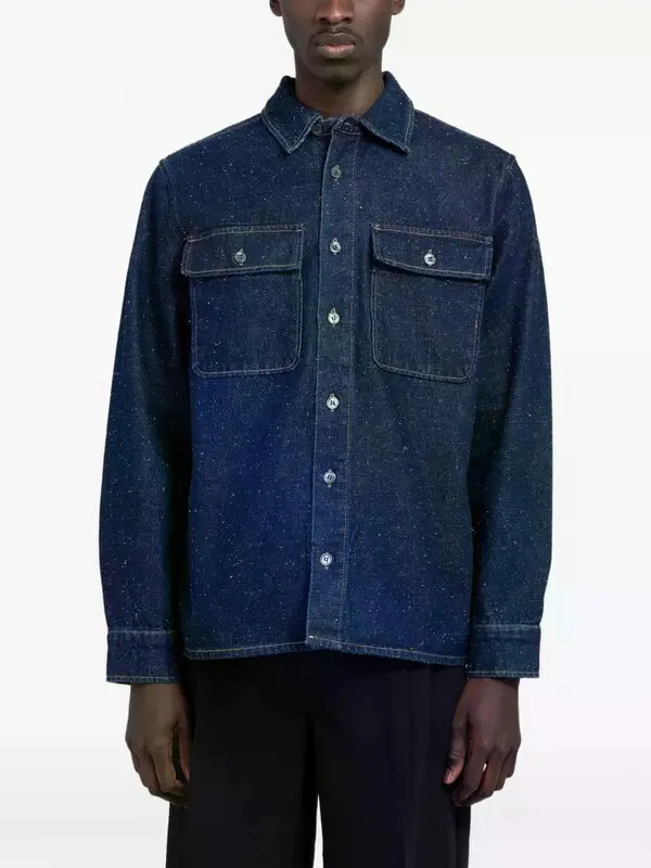 MINIMUM Albert Flecked-texture Shirt