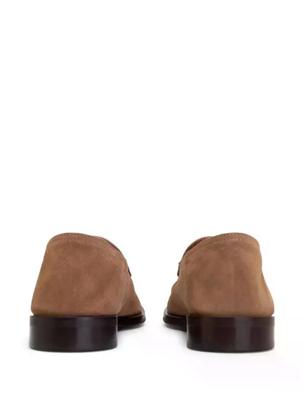 JACQUES SOLOVIERE Chris Suede Loafers