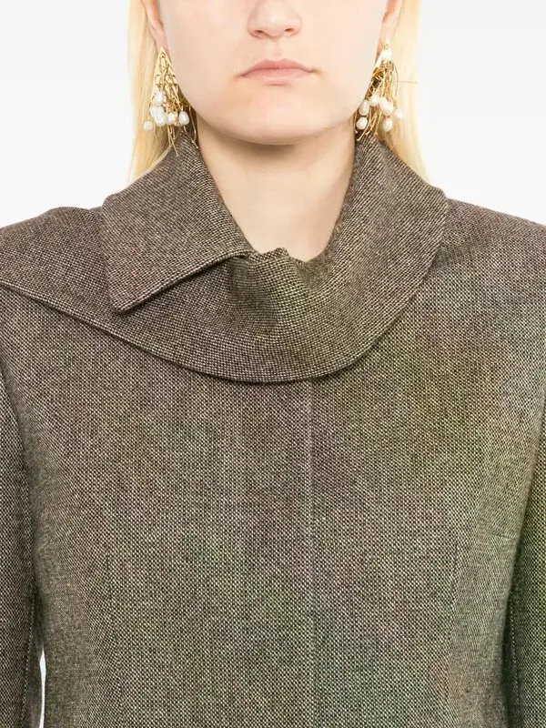 Alexander McQueen 2005 Tailored Wool Skirt Suit Set