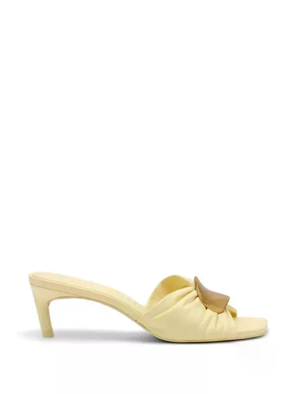 Cult Gaia Amina Sandals - Yellow