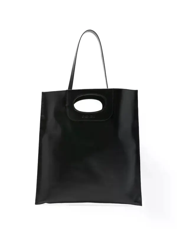 GHERARDINI Piattina Leather Clutch