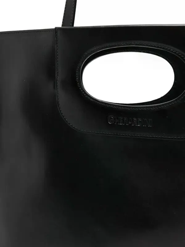 GHERARDINI Piattina Leather Clutch