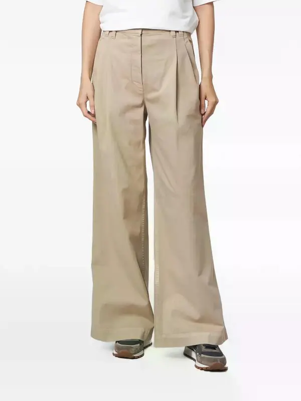 Brunello Cucinelli Pleated Trousers - Neutrals