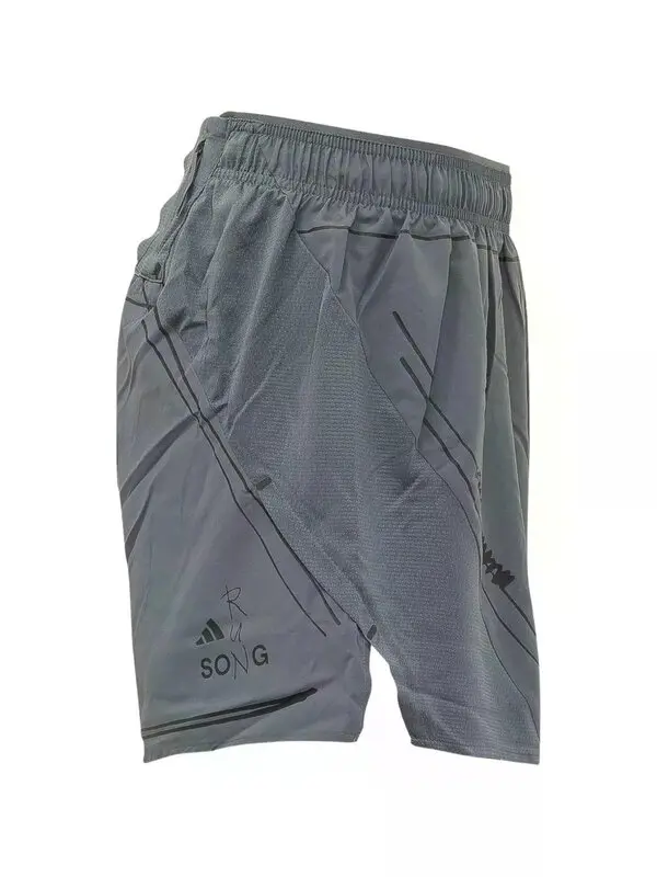 Adidas Logo-embroidered Shorts