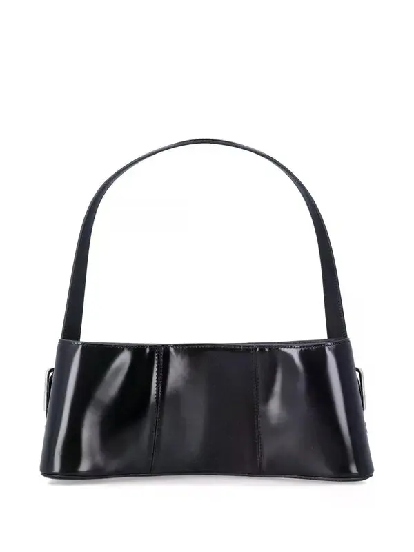 Coperni Ergonomic Leather Shoulder Bag - Black