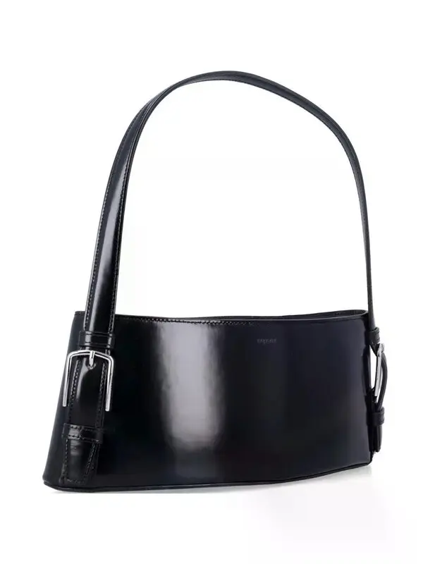 Coperni Ergonomic Leather Shoulder Bag - Black