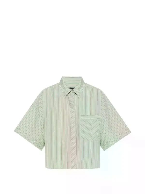 Rag & Bone Marin Striped Shirt - Green