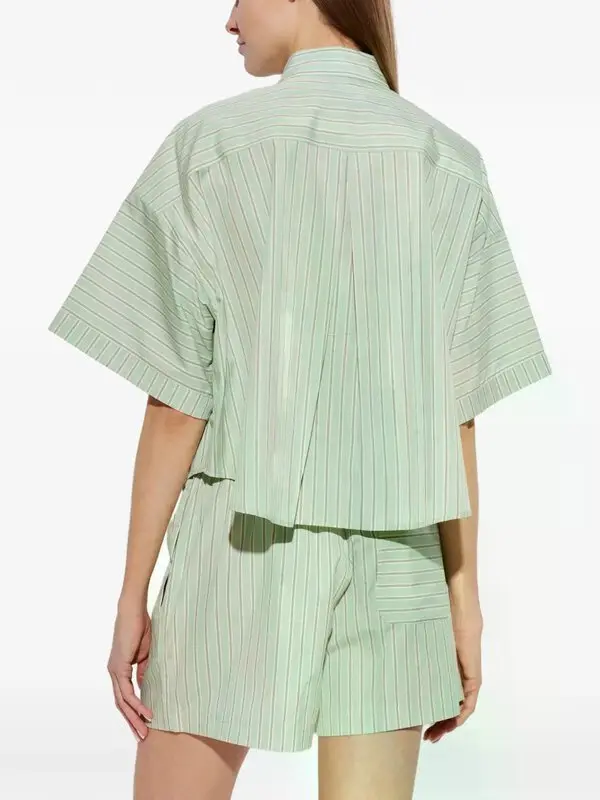 Rag & Bone Marin Striped Shirt - Green