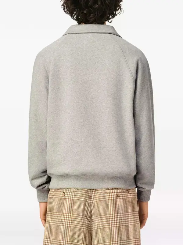 AMI Paris Cotton De Coeur Sweatshirt - Grey