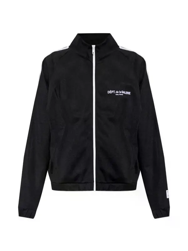GALLERY DEPT. Logo-print Side-stripe Jacket - Black