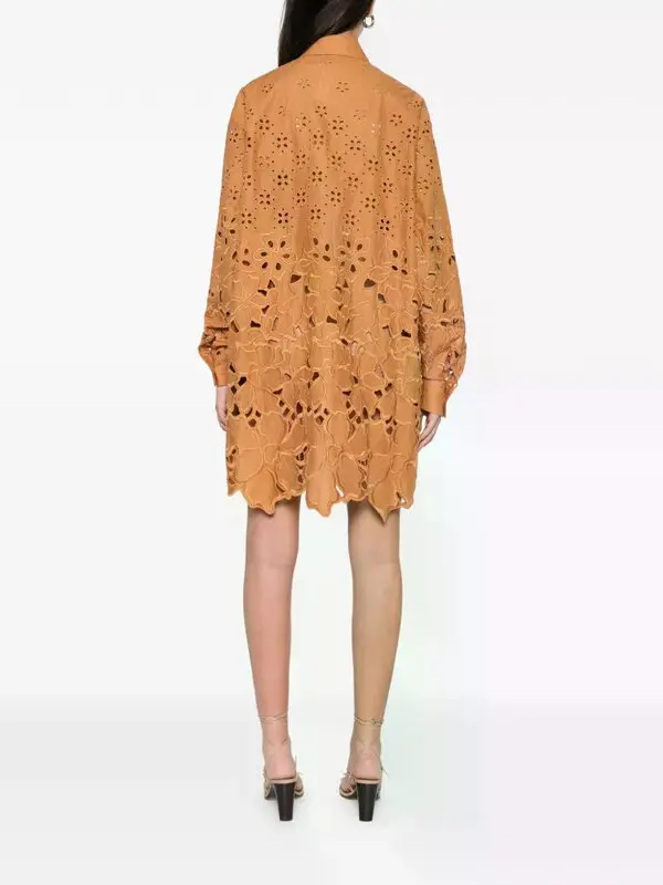 Ermanno Scervino Broderie-anglaise Mini Dress