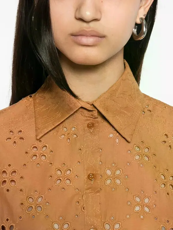 Ermanno Scervino Broderie-anglaise Mini Dress