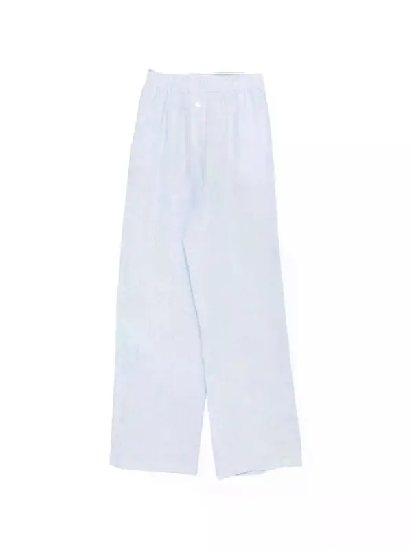 RIVIERA Elasticated-waistband Pants - Blue