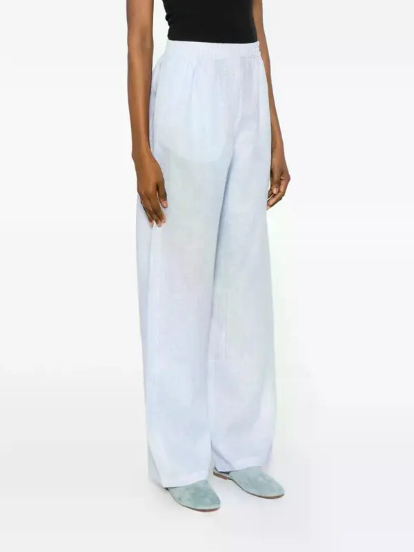 RIVIERA Elasticated-waistband Pants - Blue