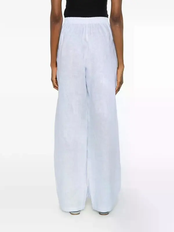 RIVIERA Elasticated-waistband Pants - Blue