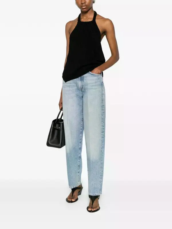 AGOLDE Pressed-crease Jeans - Blue