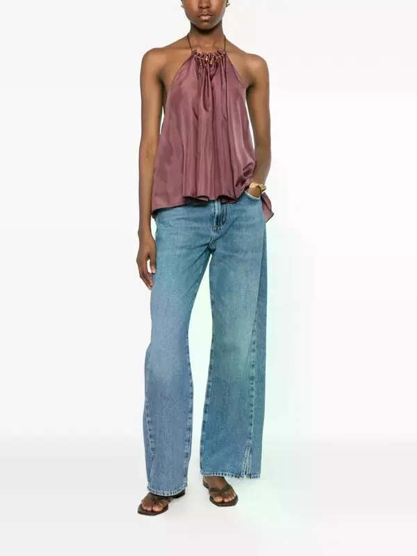 Citizens Of Humanity Side-slit Straight Leg Jeans - Blue