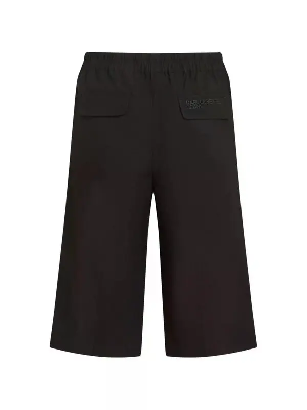 Karl Lagerfeld Drawstring-waist Shorts
