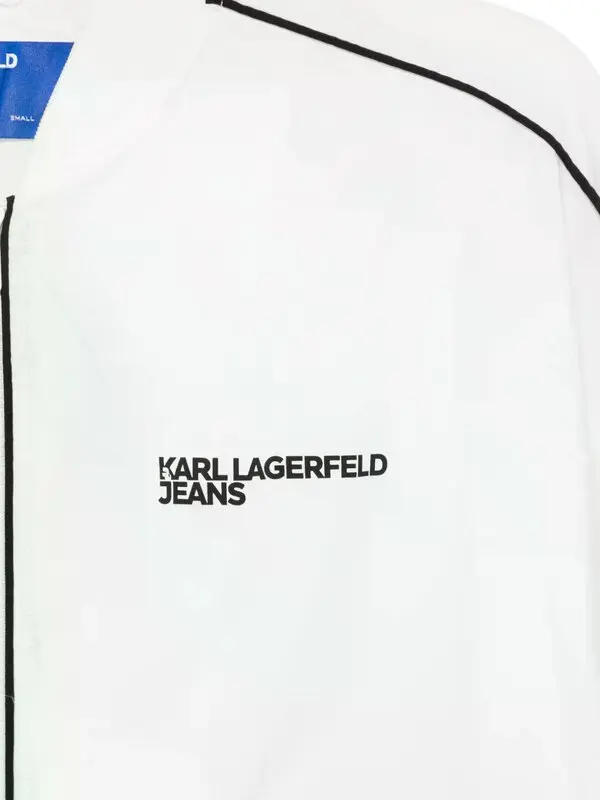 Karl Lagerfeld Logo-print Bomber Jacket