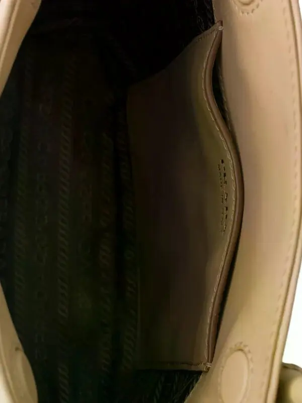 Prada Carry Mini Leather Handbag