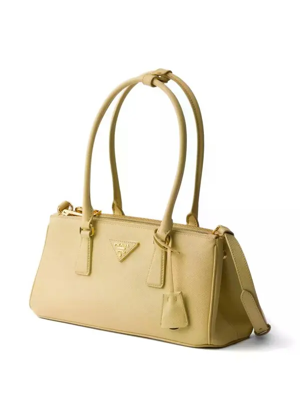 Prada Galleria Medium Saffiano Leather Bag - Yellow