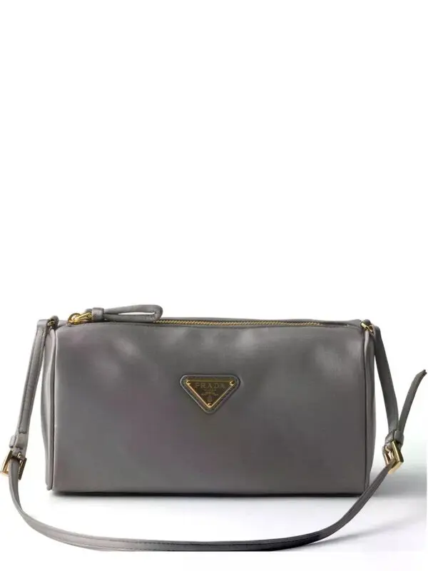 Prada Satin Mini Bag - Grey