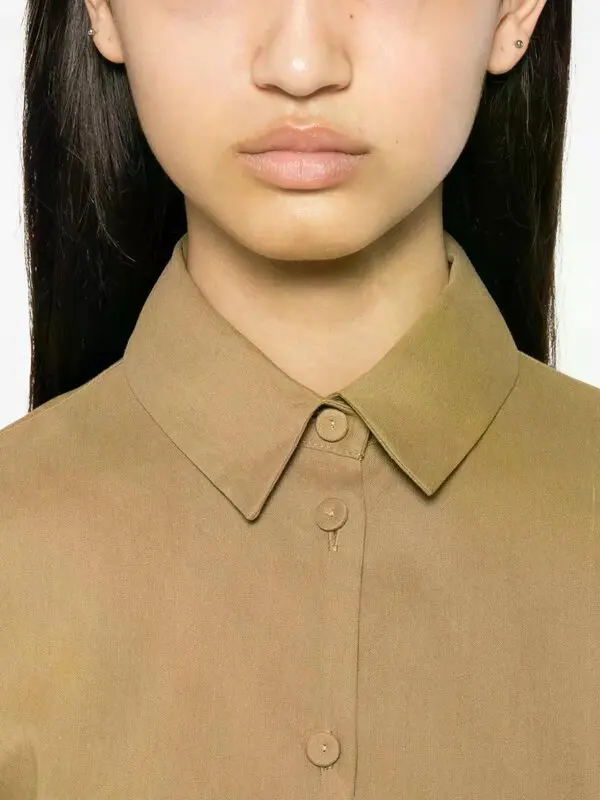 Max Mara Badesse Long-sleeve Shirt - Neutrals