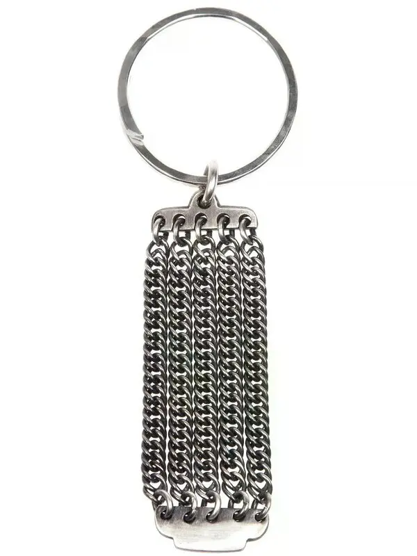 Werkstatt:München Chain Link Key Ring - Silver