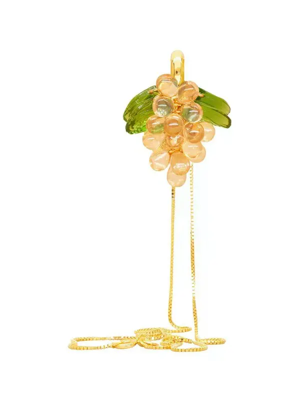ANNELE Champagne Jelly Necklace - Gold