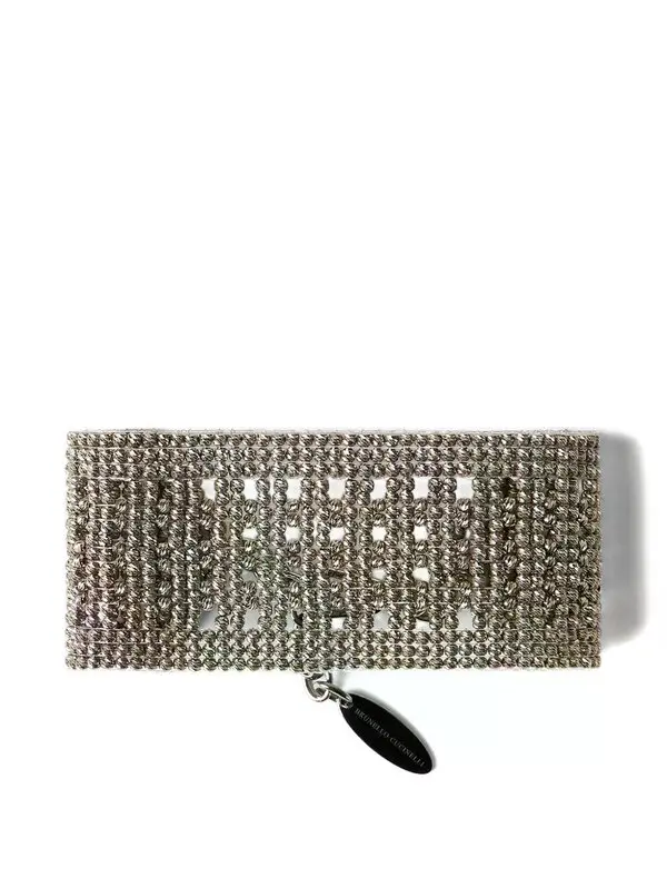 Brunello Cucinelli Studded Bracelet - Silver